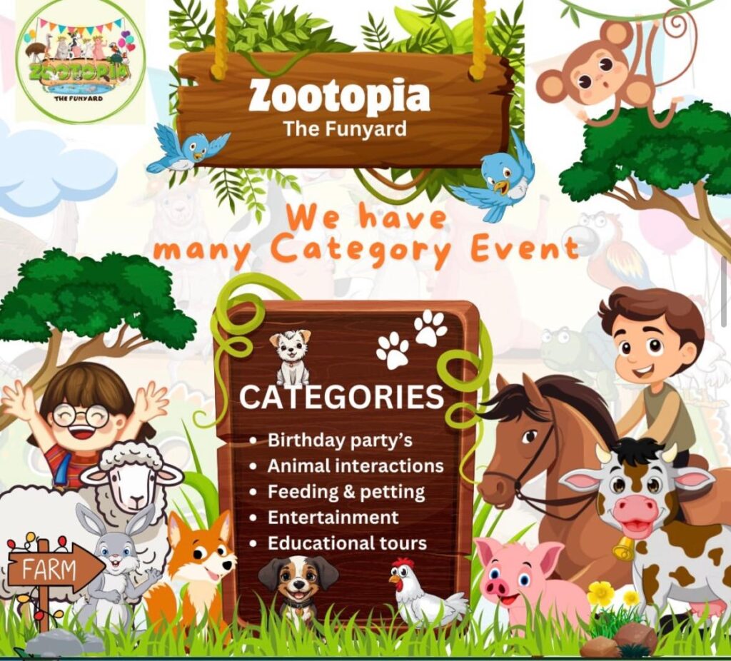 Zootopia the funyard Animal Farm for Kids in near Urban Akhara and Duke ...